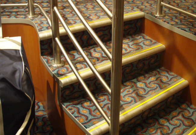 Jefferson Boat Stairs | Stainless Outfitters Inc.