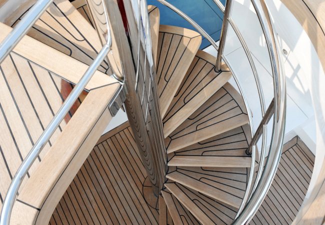 Accessible Stairs for Boats | Stainless Outfitters Inc.